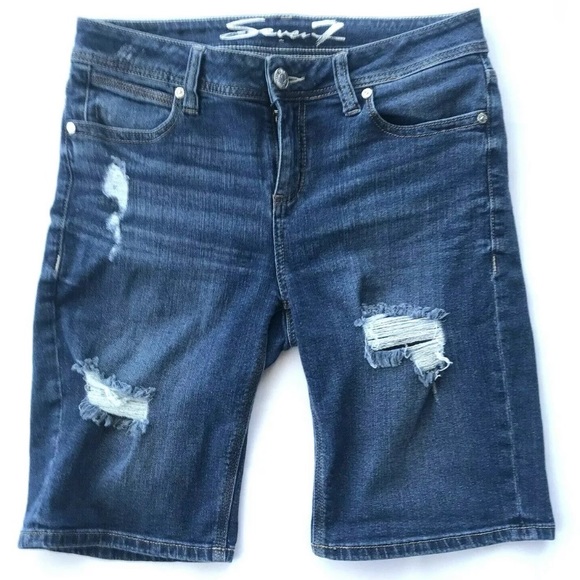 Seven7 | Shorts | Seven7 Bermuda Shorts Stretch | Poshmark